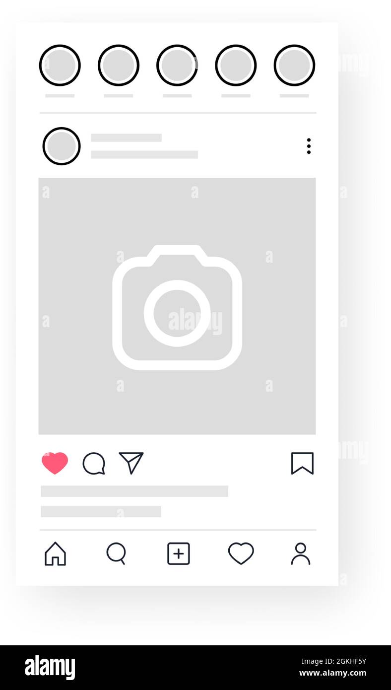 Instagram Profile Outline