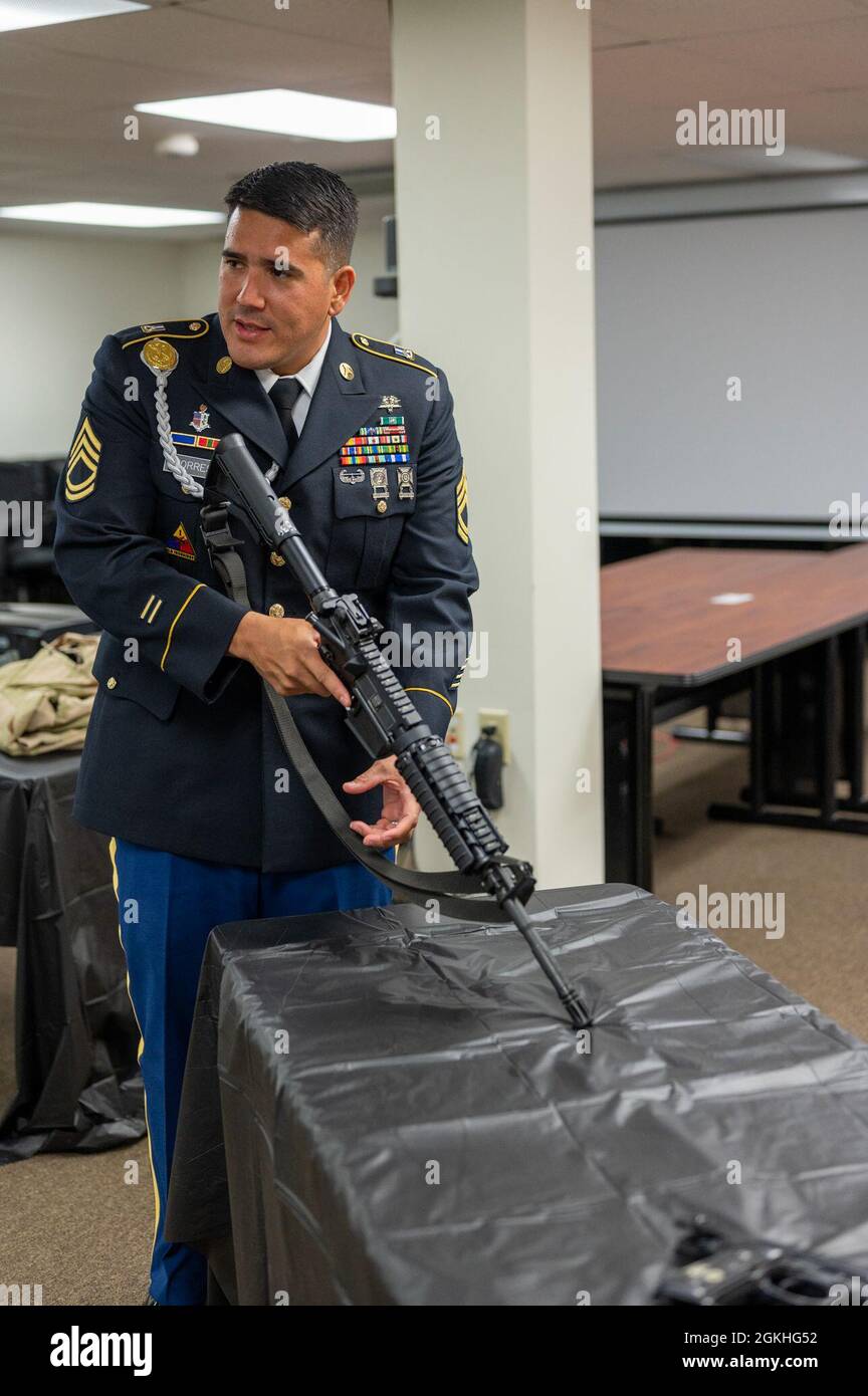 Sgt. 1st Class Francisco Torres, a best warrior competitor from 120th ...