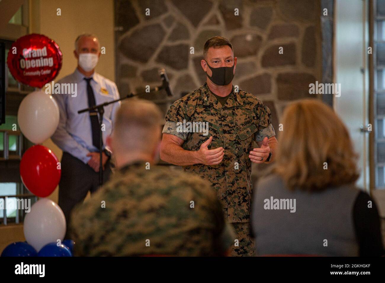 U.S. Marine Corps Col. Matthew R. Nation, the commanding officer of ...