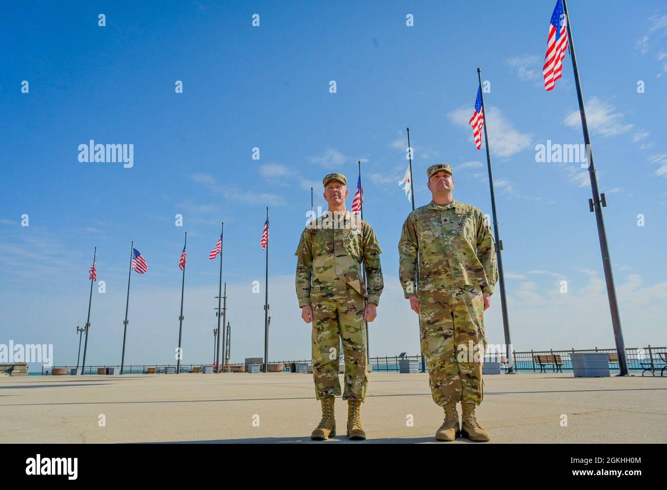 From left, U.S. Air Force Maj. Gen. Neely, The Adjutant General of ...