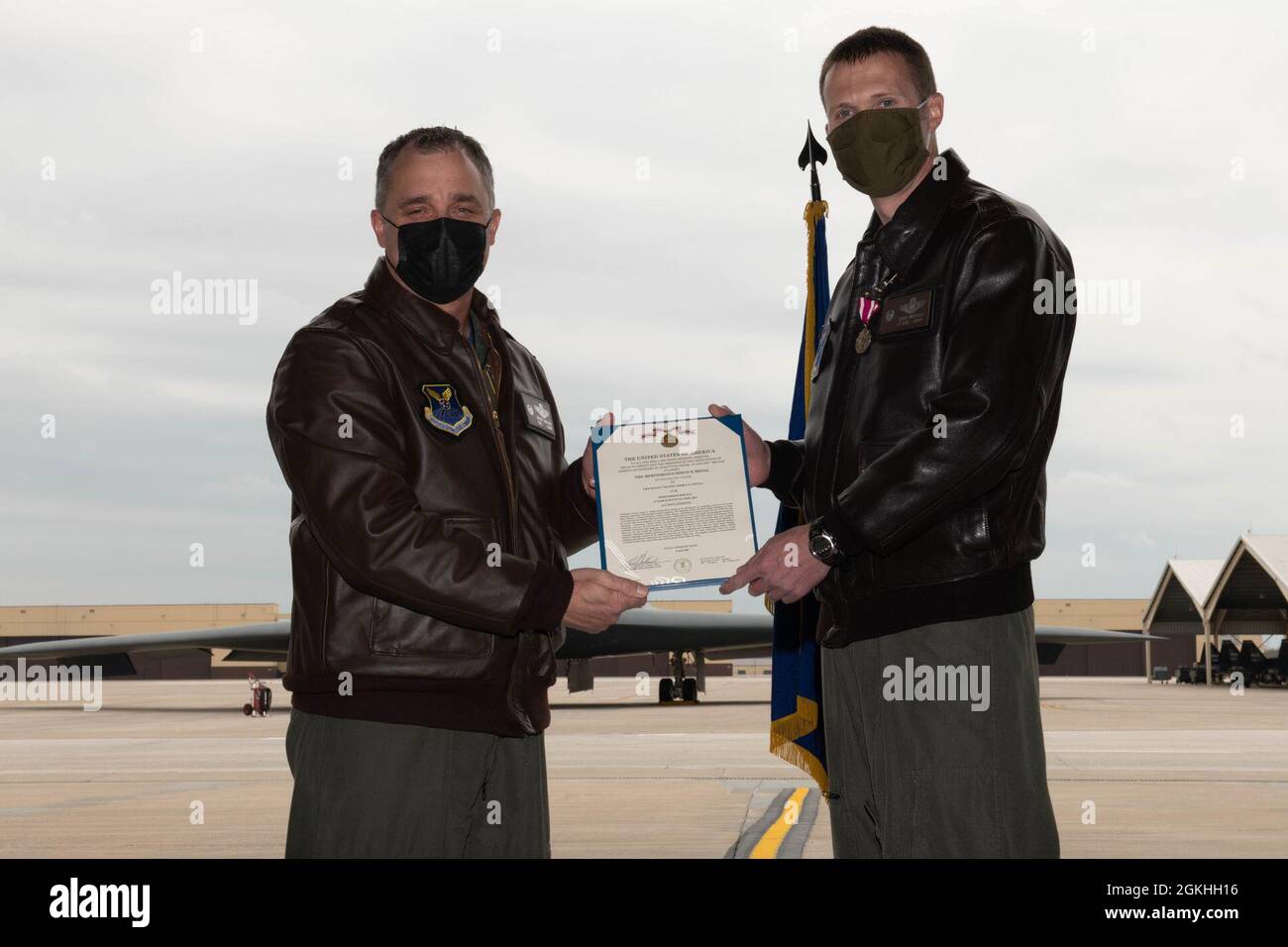 U.S. Air Force Lt. Col. Joshua Wiitala, outgoing 509th Operations ...