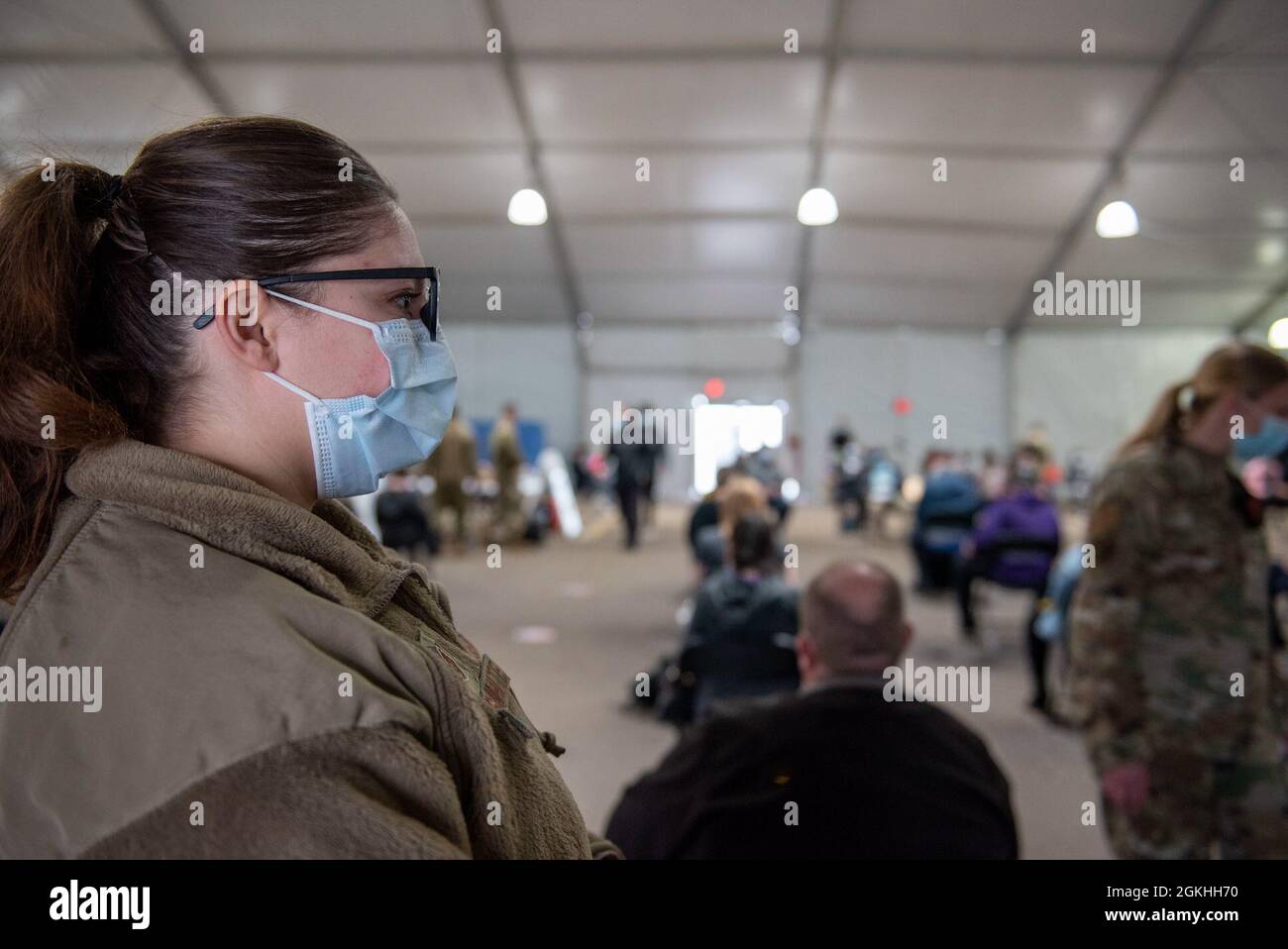 U.S. Air Force Staff Sgt. Tristan Crosswhite, assigned to the 92nd ...