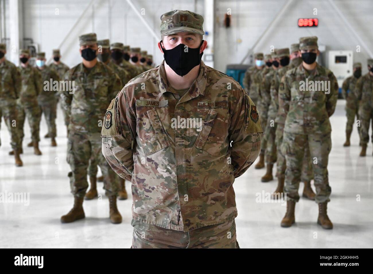 U.S. Air Force Capt. Timothy James, 33rd Aircraft Maintenance Squadron ...