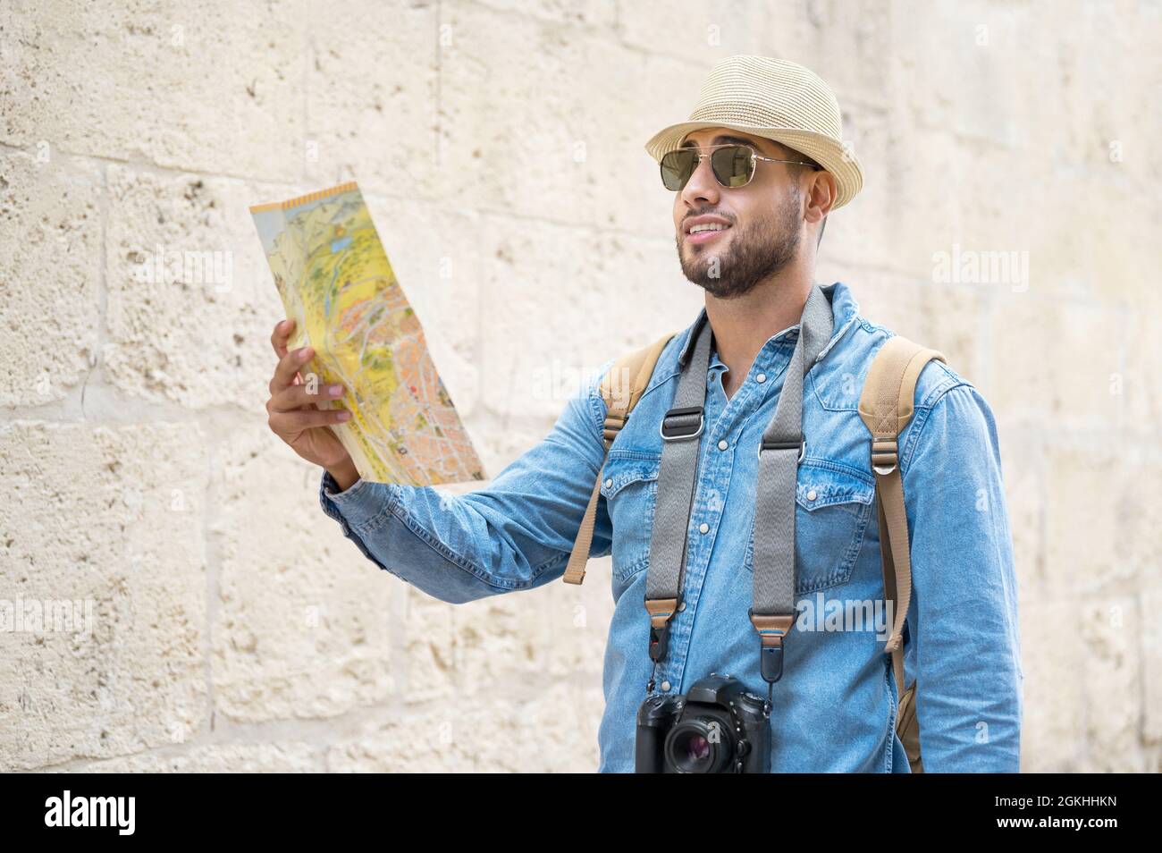 City tourist one person map hi-res stock photography and images - Alamy