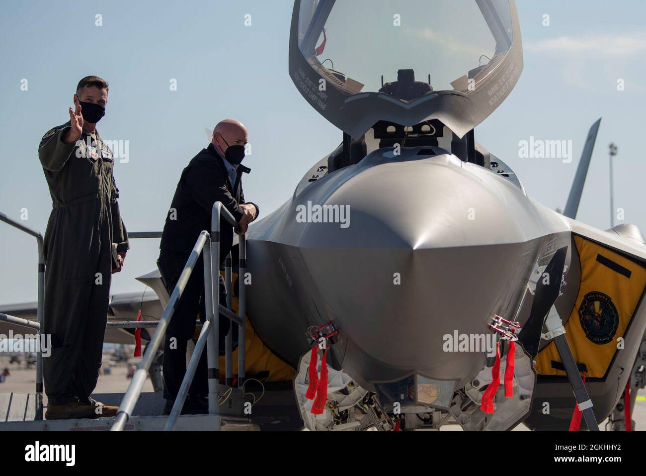 U.S. Air Force Brig. Gen. Michael Drowley, commander of the 57th Wing ...