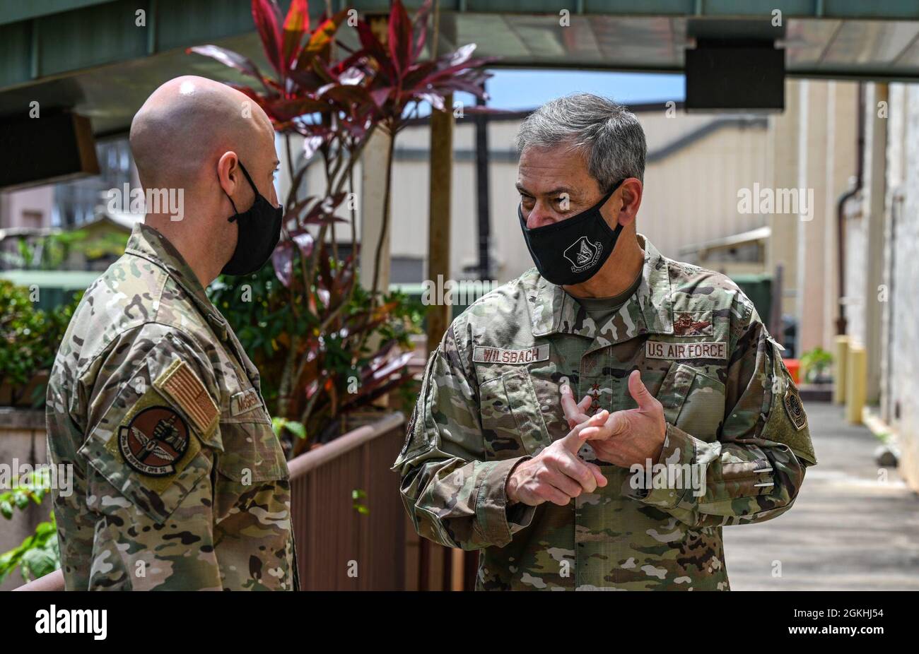 U.S. Air Force Lt. Col. John McGregor, 25th Air Support Operations ...