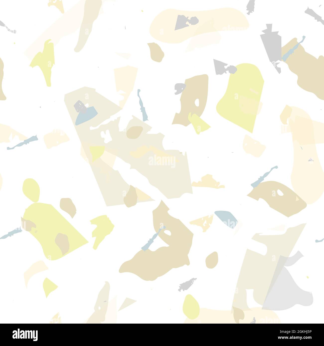 Terrazzo seamless pattern. Earthy minimalistic floor tile for interior ...