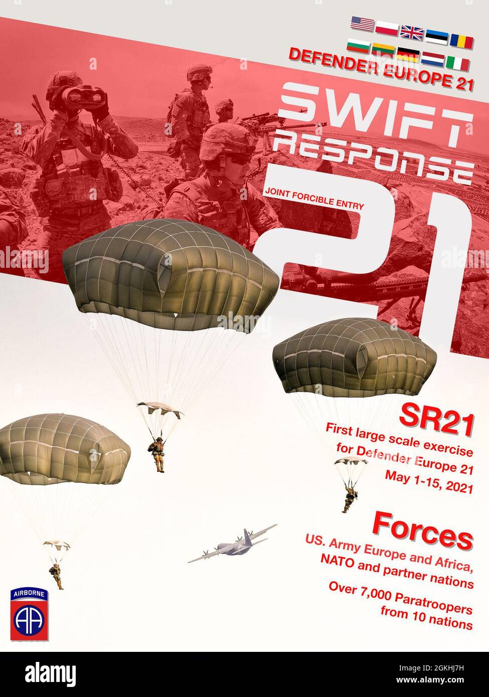 Paratroopers from the 3rd Brigade Combat Team, 82nd Airborne Division ...