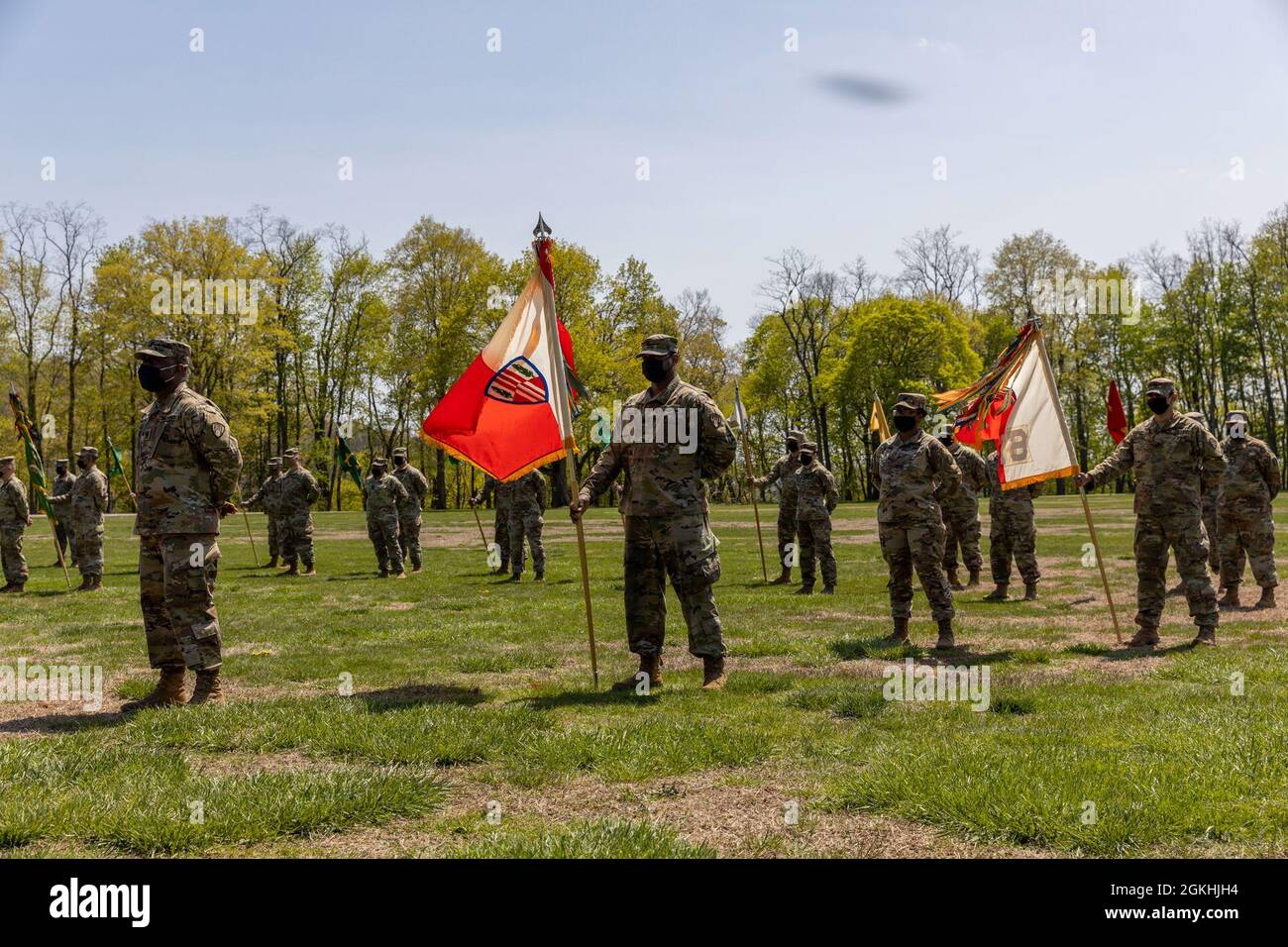 U.S. Army Soldiers of the 369th Sustainment Brigade, New York National ...