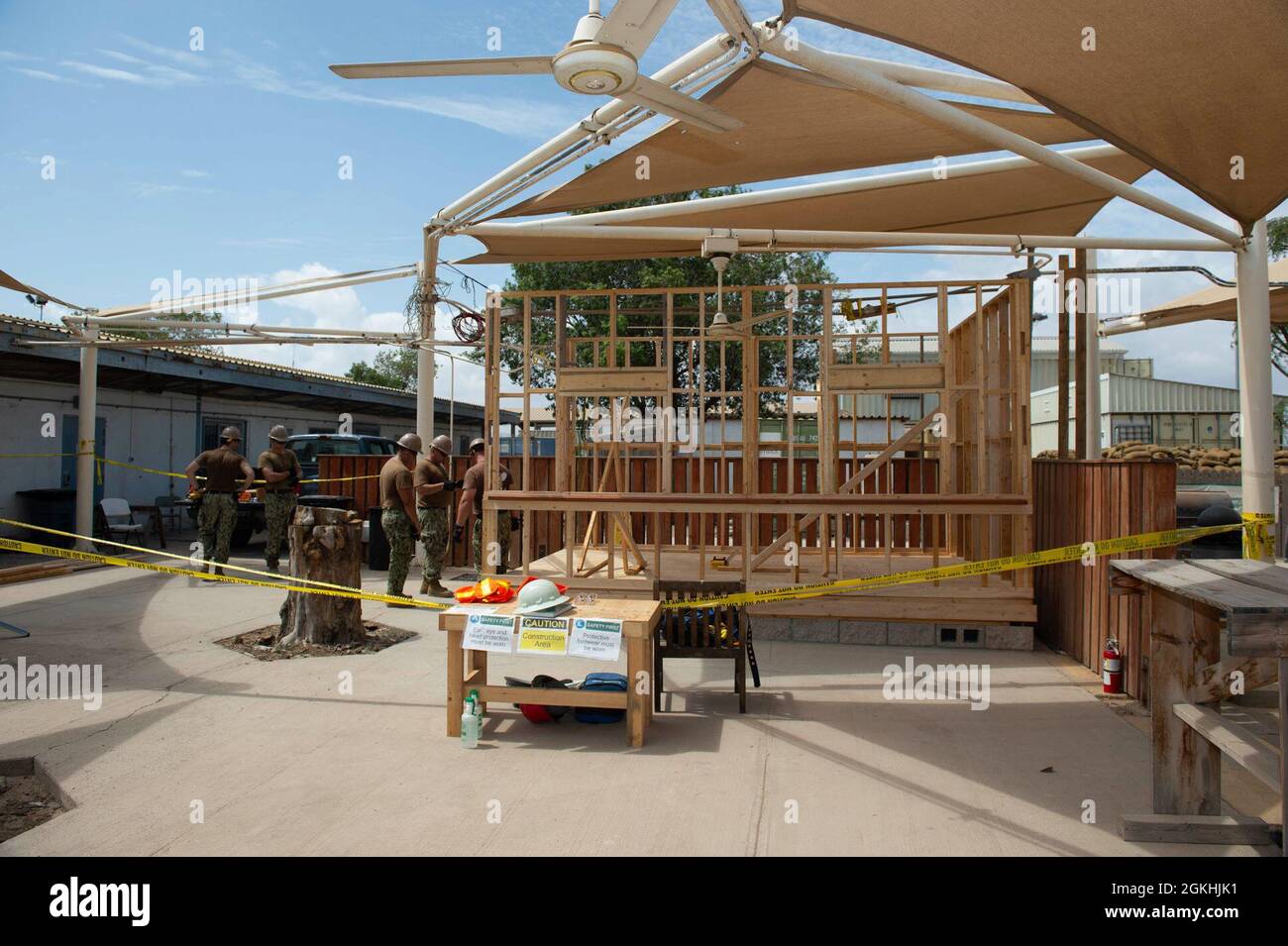 CAMP LEMONNIER, Djibouti (April 24, 2021) U.S. Navy Mobile Construction ...