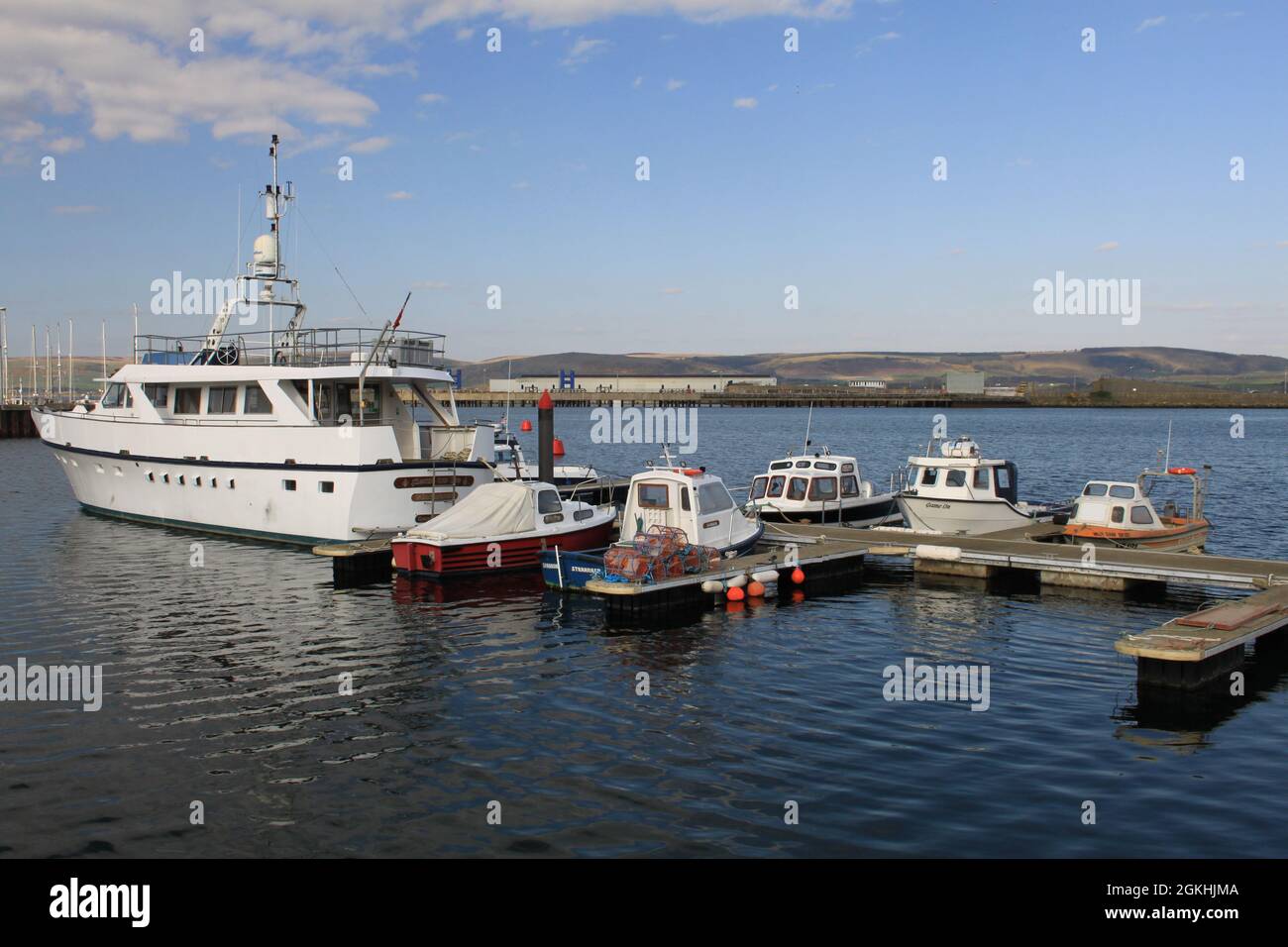 Port of Stranraer - Scotland Stock Photo - Alamy