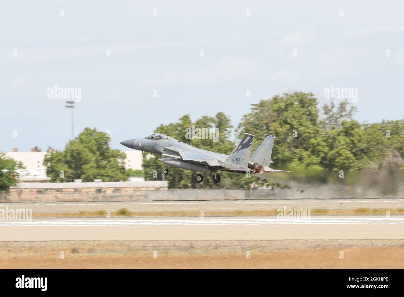 An F-15 Eagle form the California Air National Guard’s 144th Fighter ...