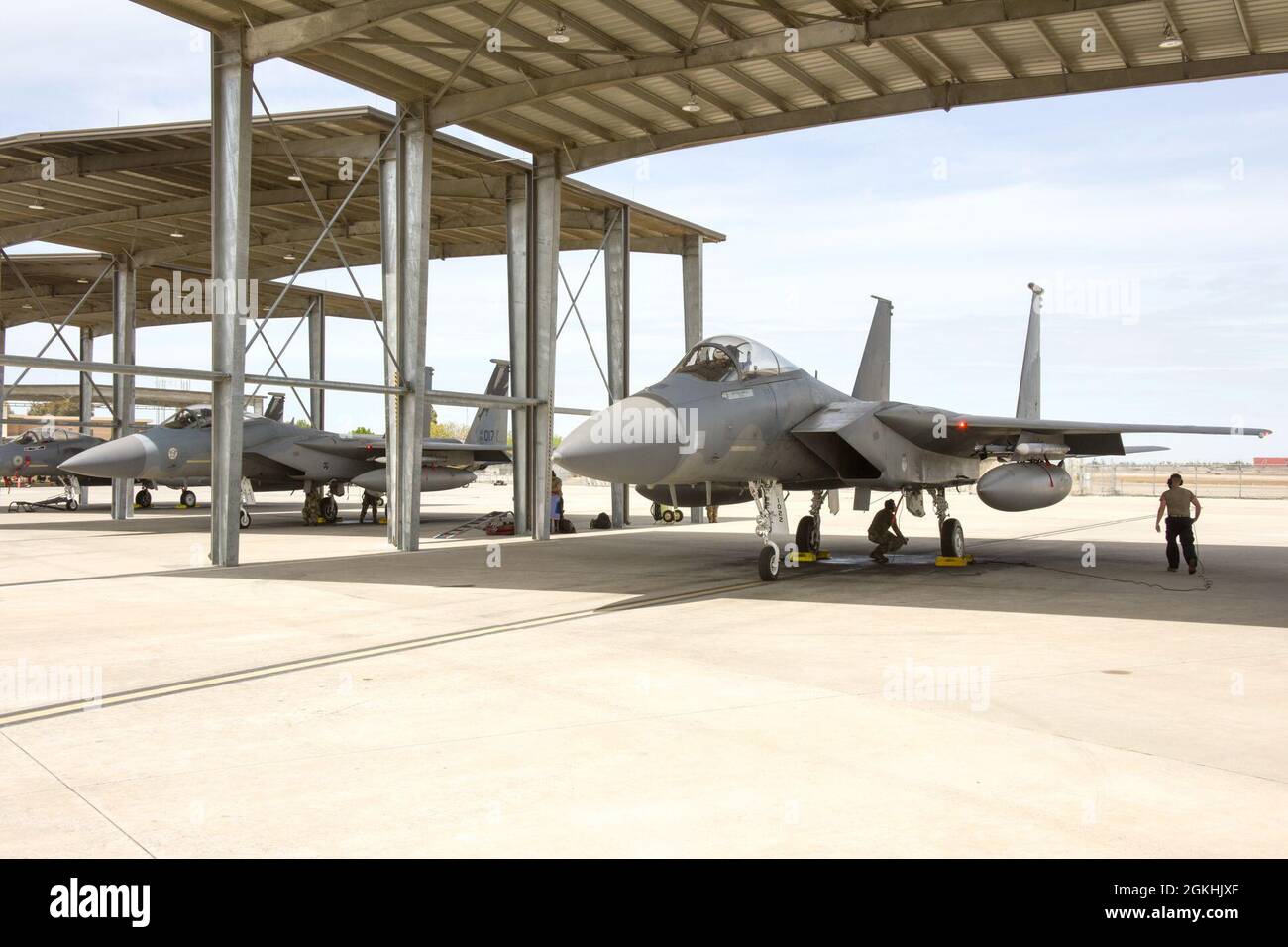 An F-15 Eagle form the California Air National Guard’s 144th Fighter ...