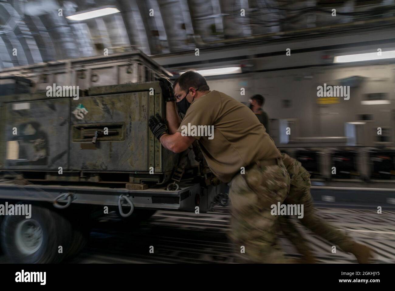 Aircrew of the 301st Airlift Squadron from Travis Air Force Base ...