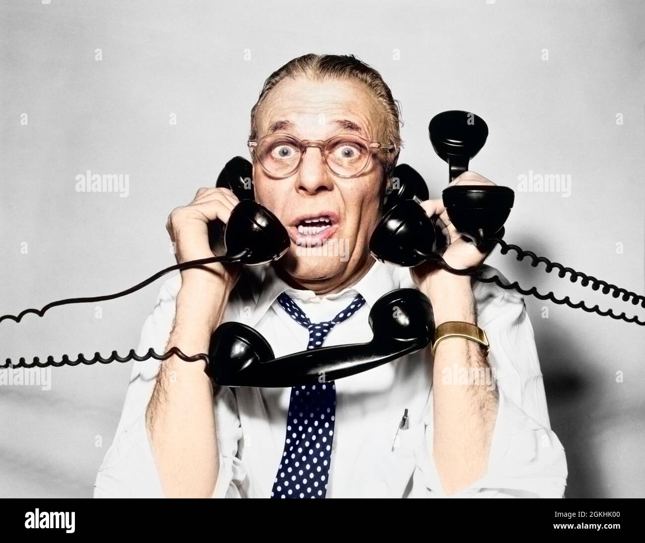 1950s businessman secretary hi-res stock photography and images - Alamy