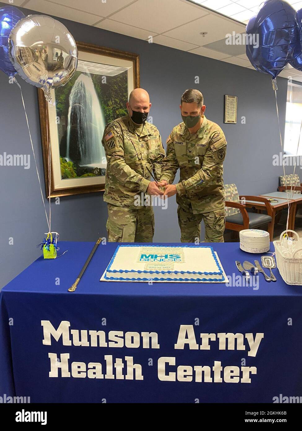 Sgt. Maj. Jay Shearer, Munson Army Health Center Sergeant Major, and ...