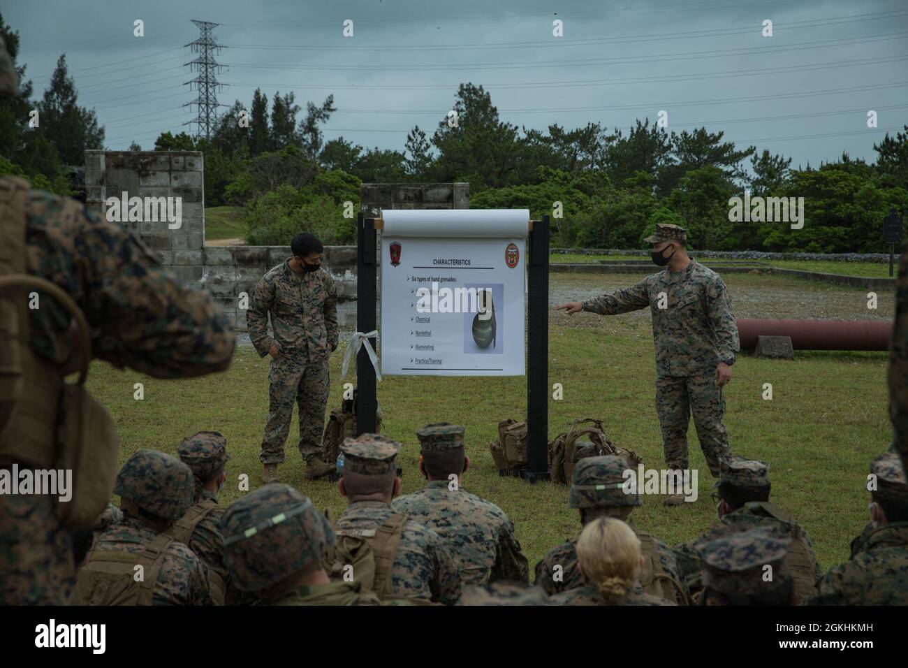 U.S. Marine Corps Gunnery Sgt. Ryan Tomlin, right, the common skills ...