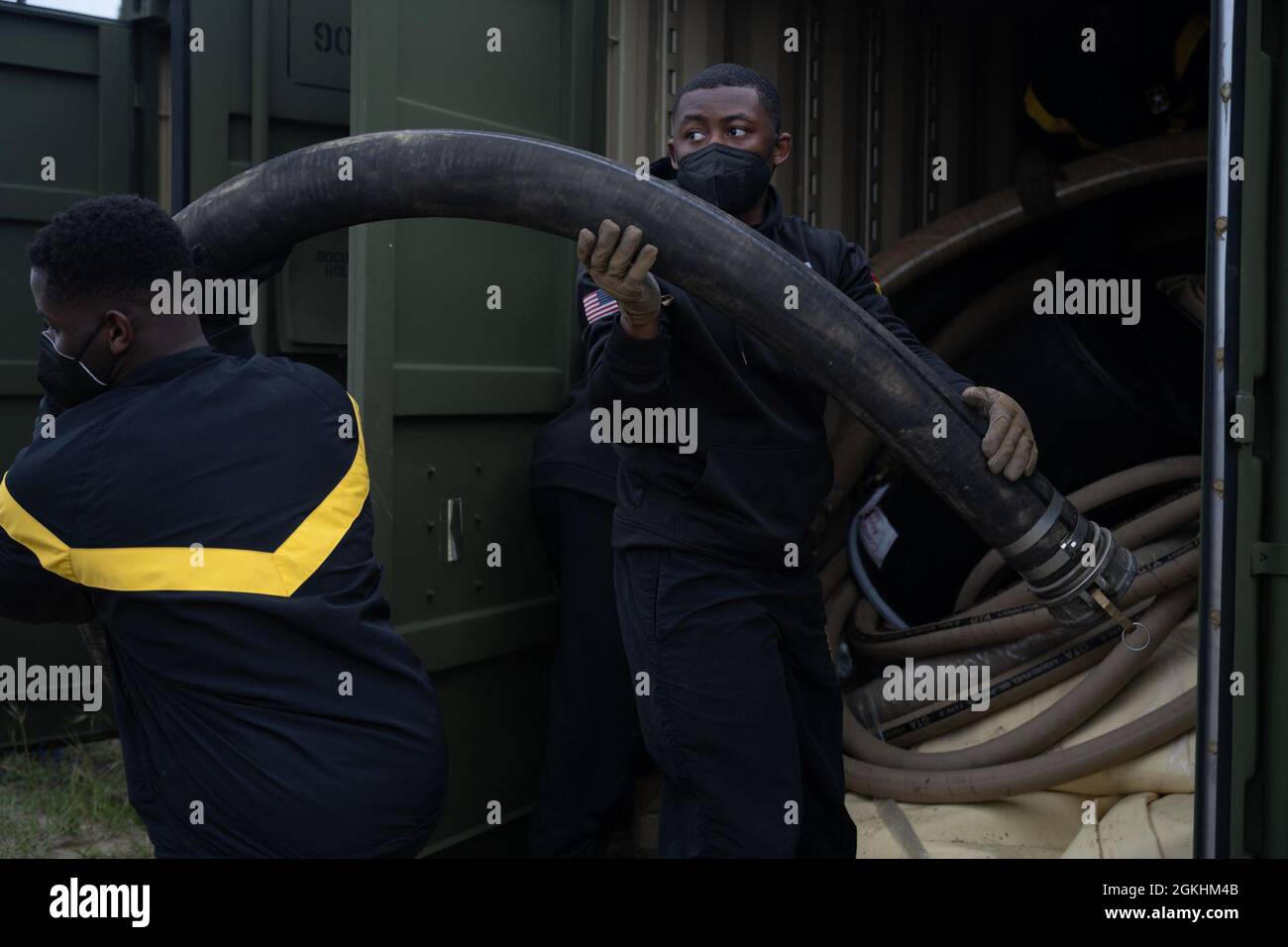 Sgt. Nehemiah Wimbish, a soldier assigned to the U.S. Army’s 493rd ...