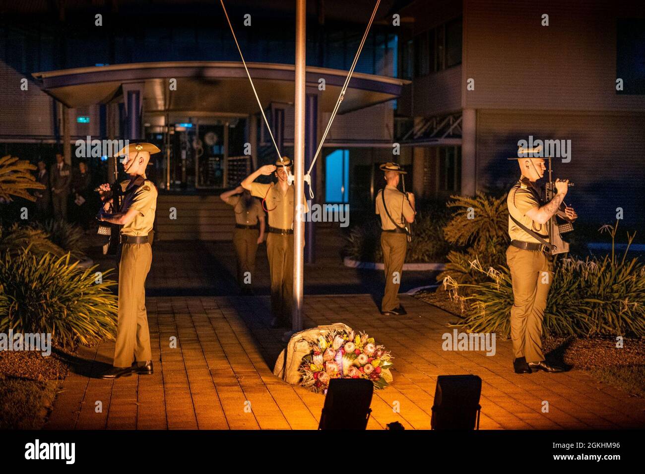 Australian Army service members with 1st Combat Service Support ...