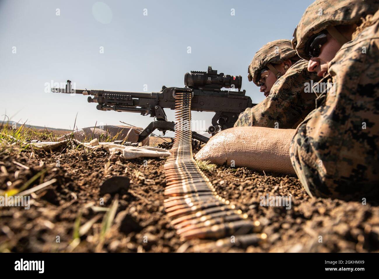 U.S. Marine Corps Pfc. Eligio Leon, a motor vehicle operator with 3d ...