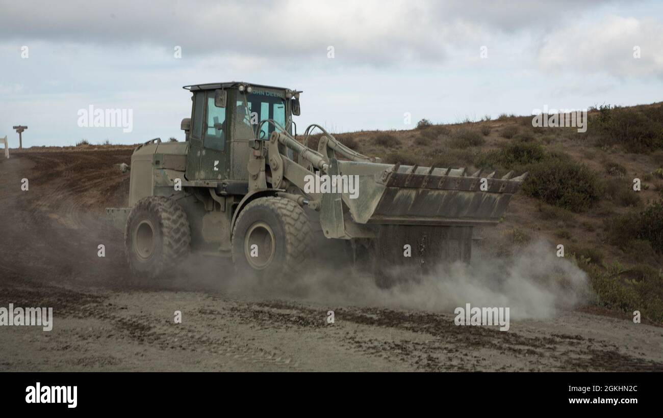 U.S. Marine Corps Lance Cpl. Francisco Lopez, a heavy equipment ...