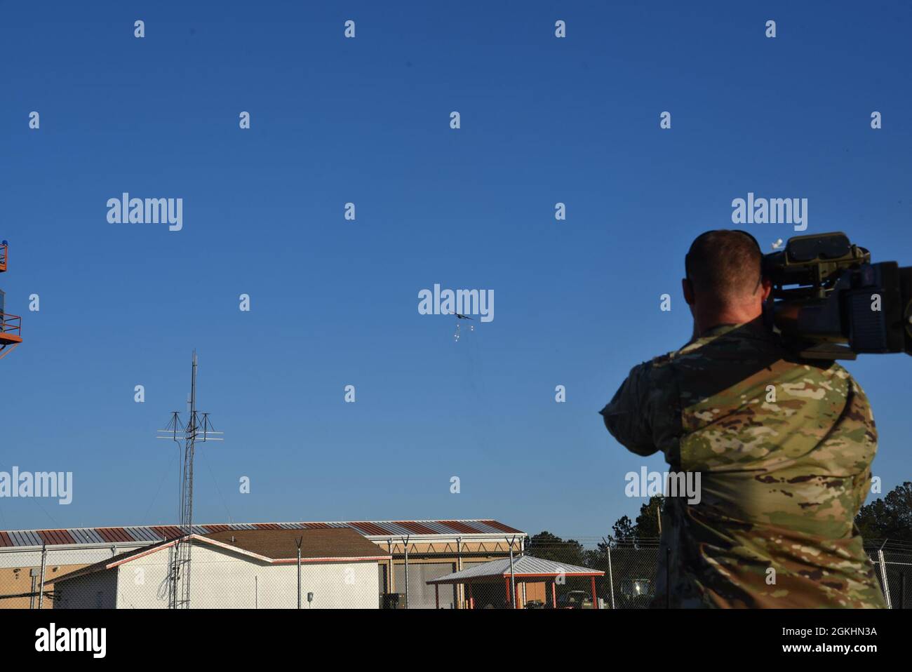 Staff Sgt. Daniel Fallowski, a Ground Radar Tracker, assigned to 266th ...