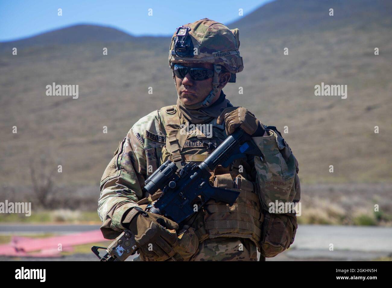 Soldiers assigned to 3rd Squadron, 4th Cavalry Regiment, 3rd Infantry ...