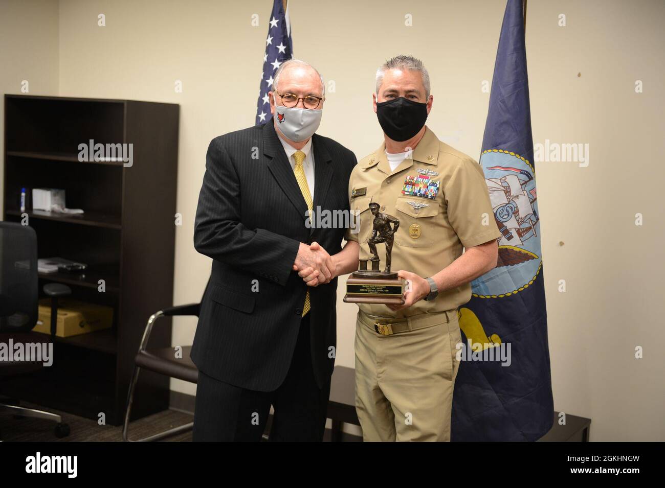 NORFOLK, Va. (April 26, 2021) U.S. Second Fleet’s fleet master chief ...