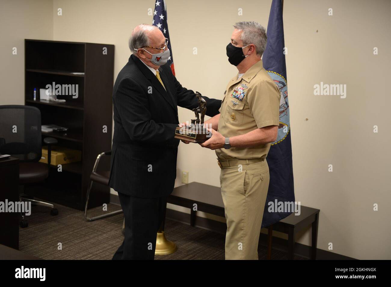 NORFOLK, Va. (April 26, 2021) U.S. Second Fleet’s fleet master chief ...