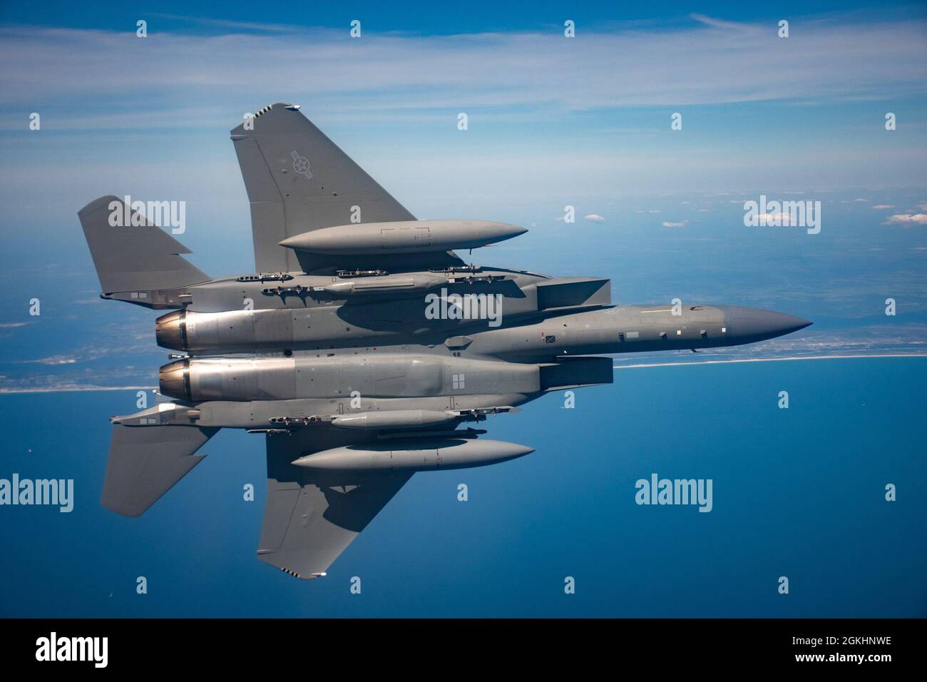 An F-15EX Eagle II from the 85th Test and Evaluation Squadron, 53rd ...