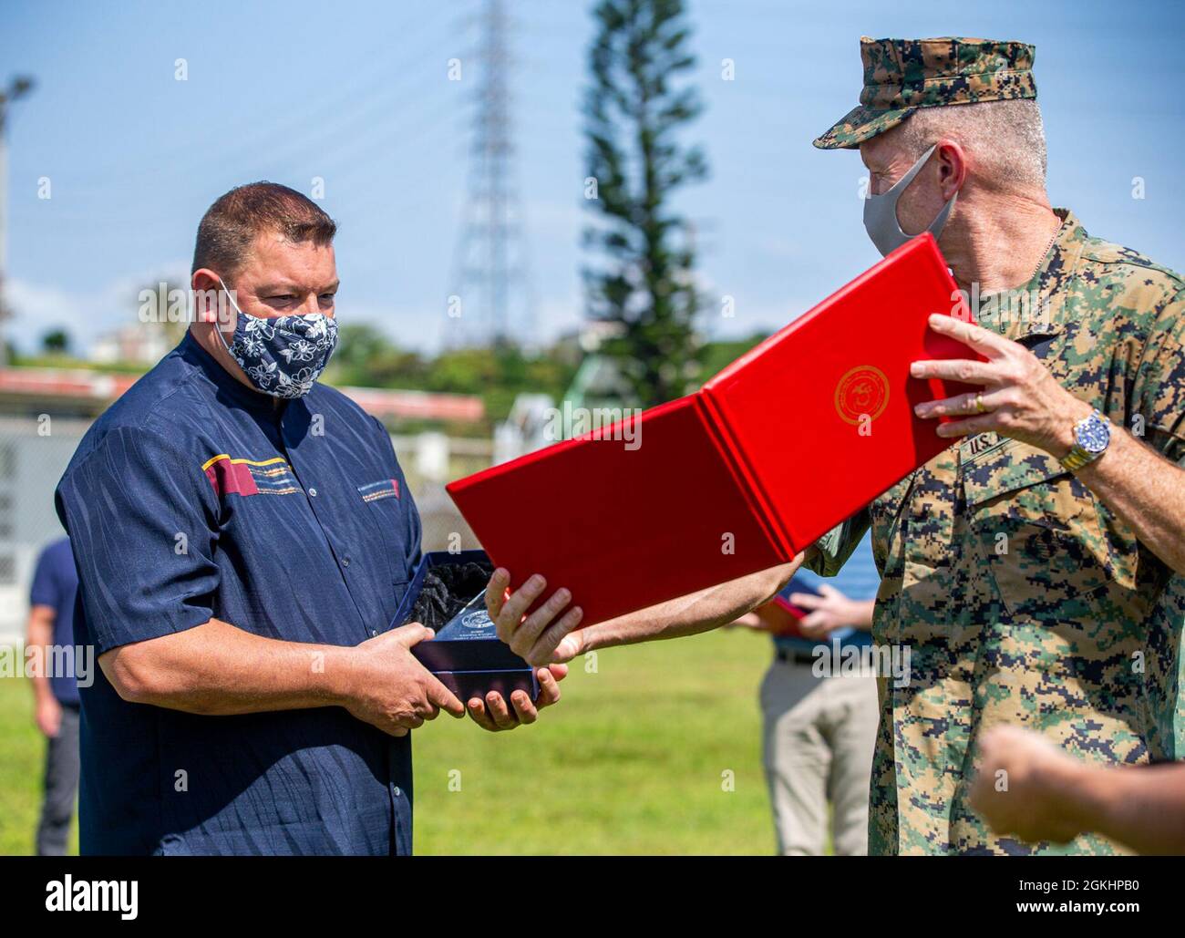 U.S. Marine Corps Brig. Gen. William Bowers, commanding general of ...