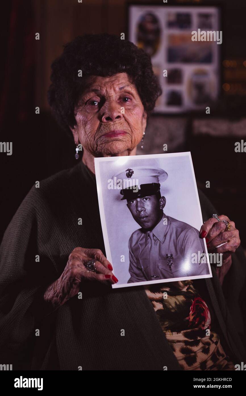 BAIRD, TX (April 26, 2020) Dolores Keith, mother of Miguel Keith ...
