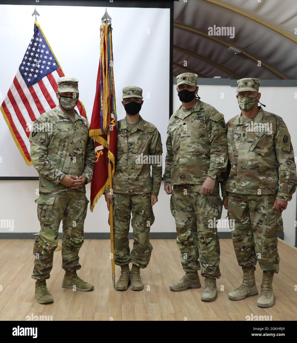 From left to right: Brig. Gen. Ronald W. Burkett, Commander, 36th ...