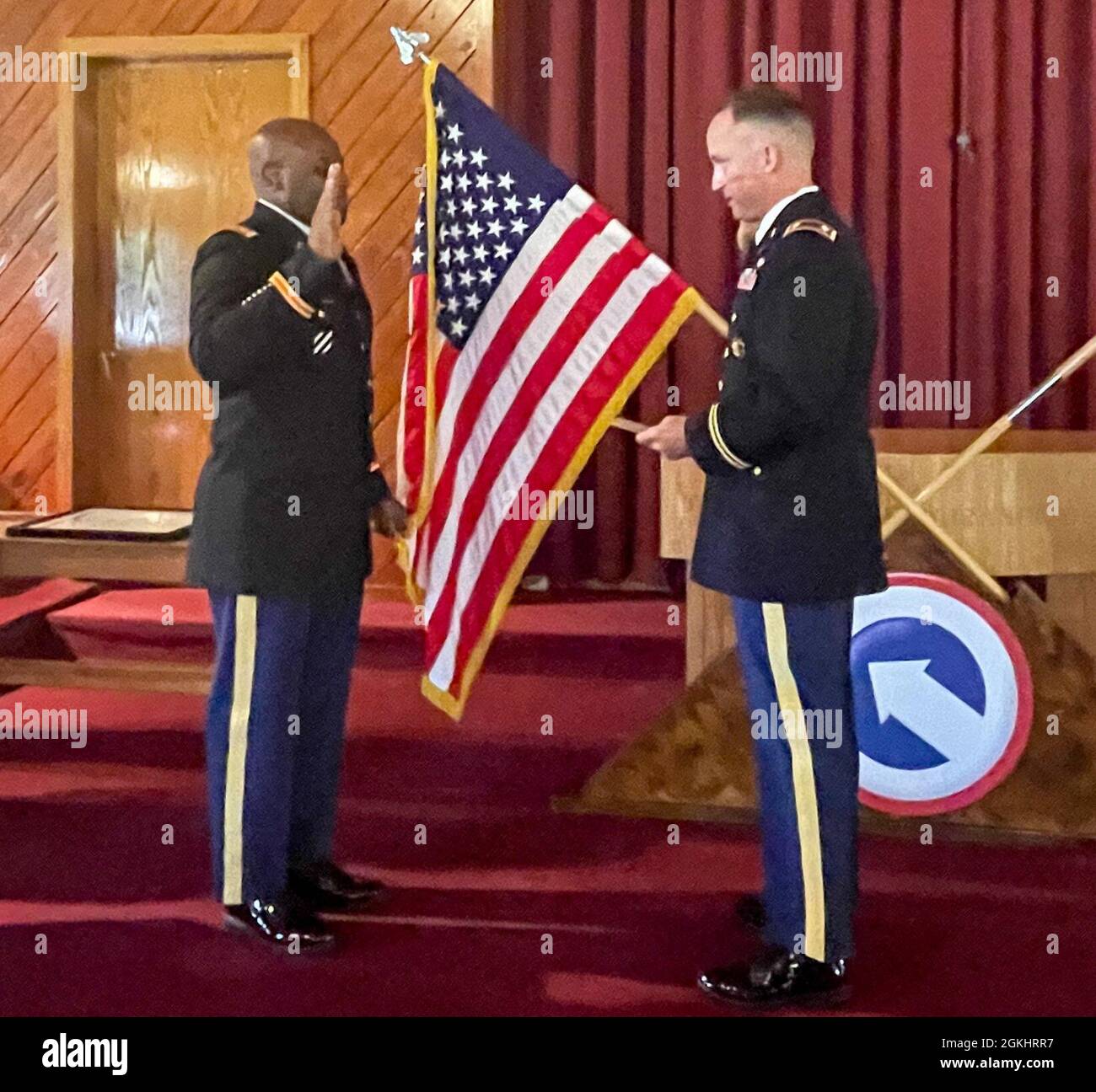 Chief Warrant Officer 2 Domonic R. Ford, division chief of human ...