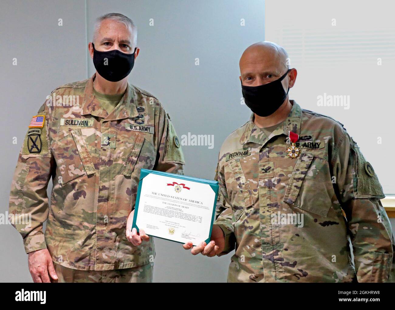 Maj. Gen. John P. Sullivan, commanding general, 1st Theater Sustainment ...