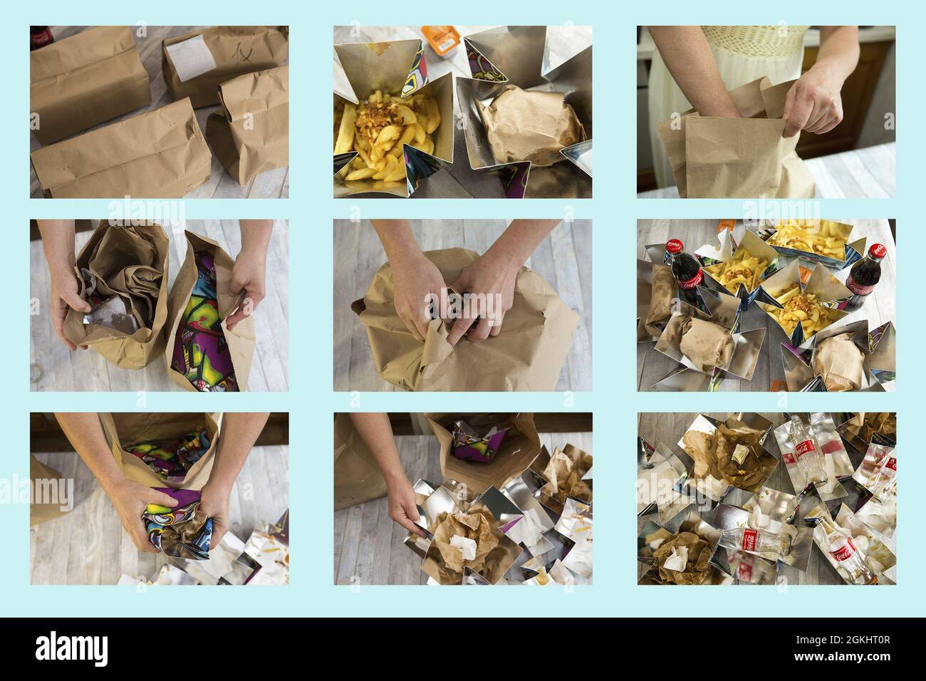 Take home packaging hi-res stock photography and images - Alamy