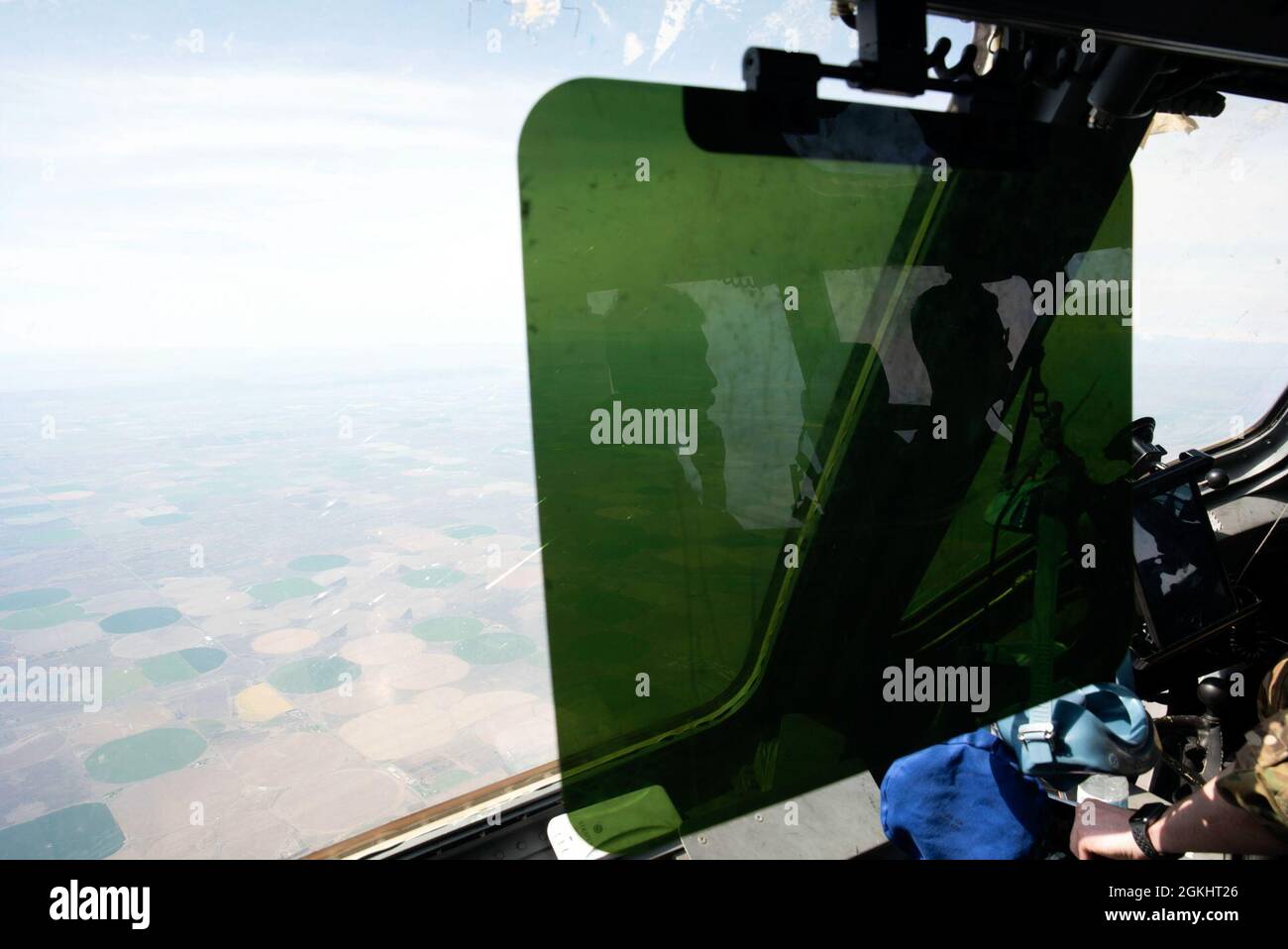 (From left) U.S. Air Force 1st Lt. Luke McGowan and Capt. Robert Werner ...