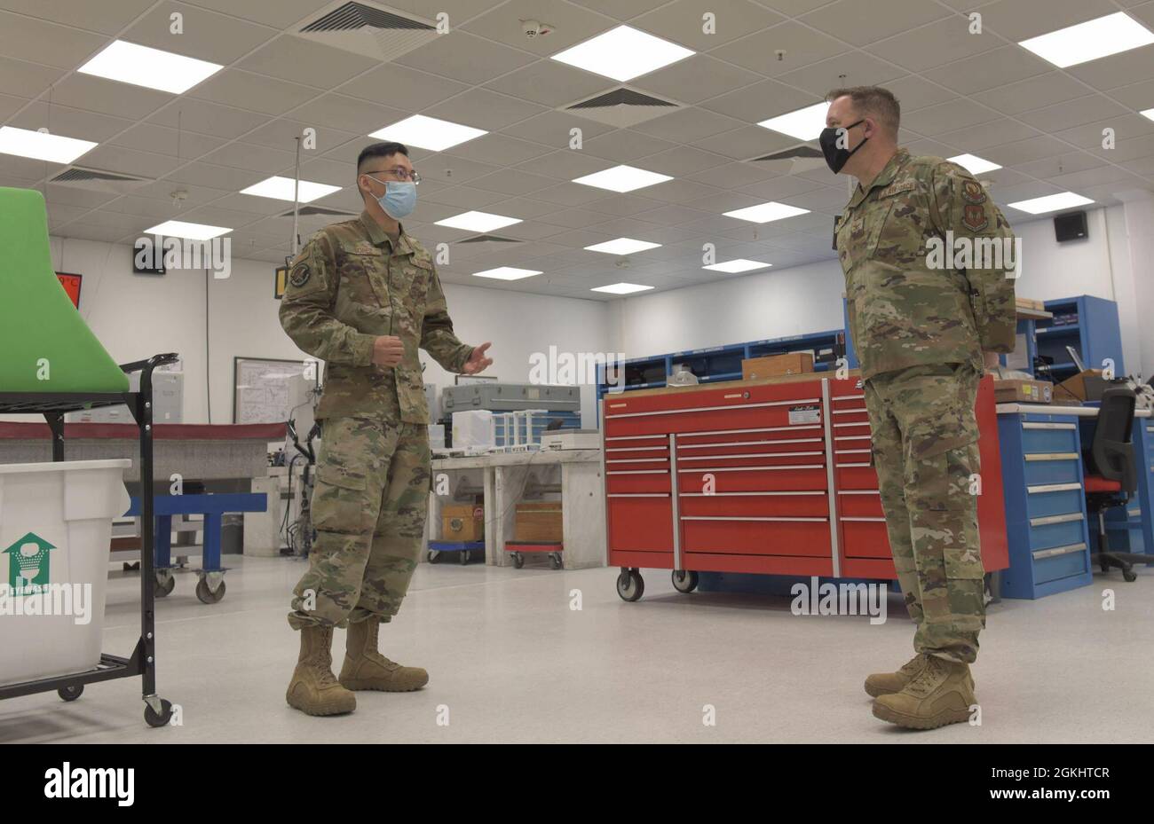 U.S. Air Force Senior Airman Angelo-Miguel Lopez, 86th Maintenance ...
