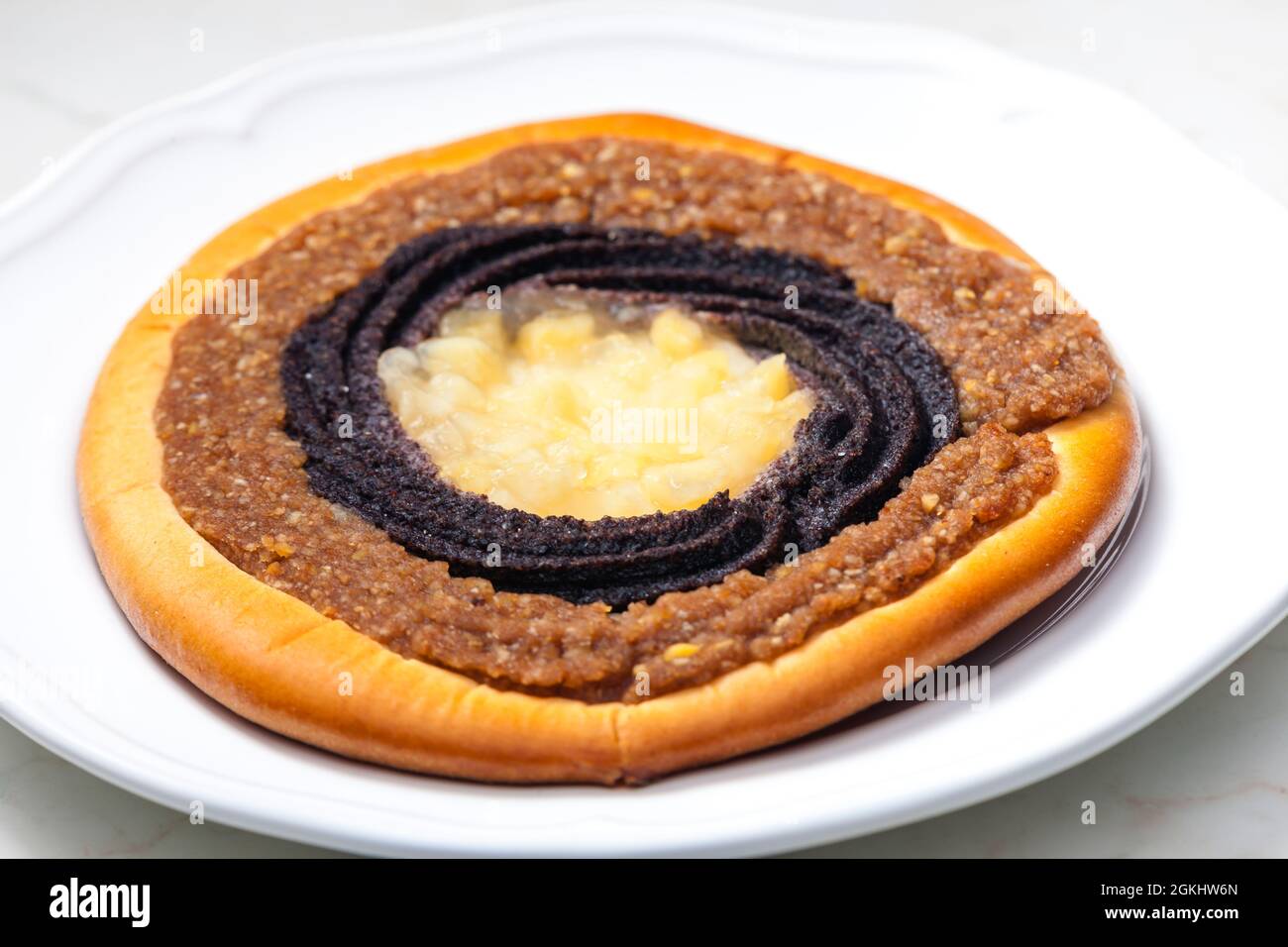 still life of typical Czech cake Stock Photo - Alamy