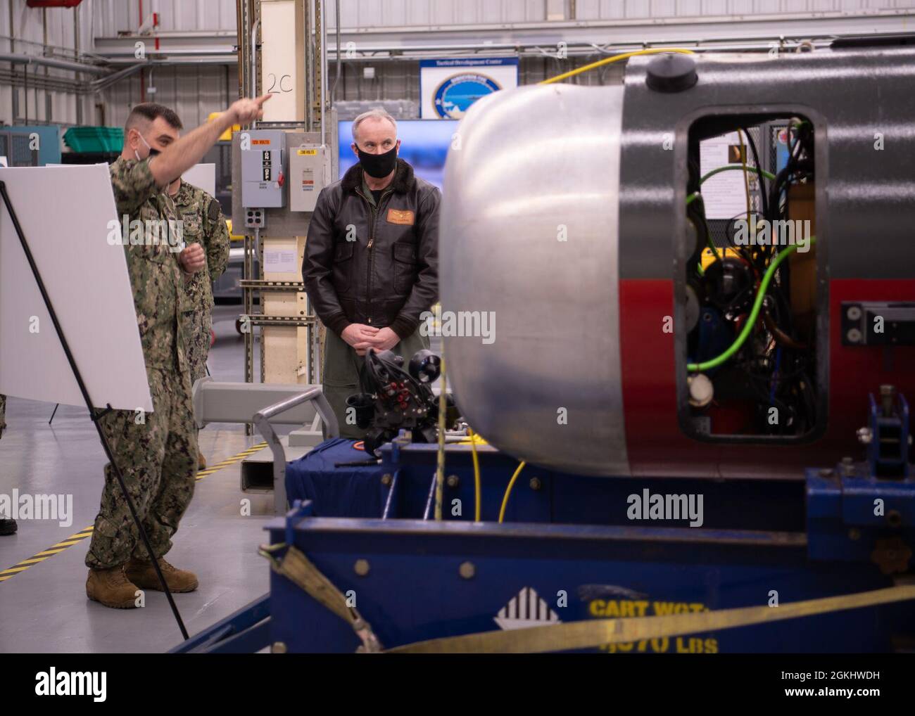 Cmdr. Rob Patchin, Commanding Officer of Unmanned Undersea Vehicle Squadron One Stock Photo - Alamy