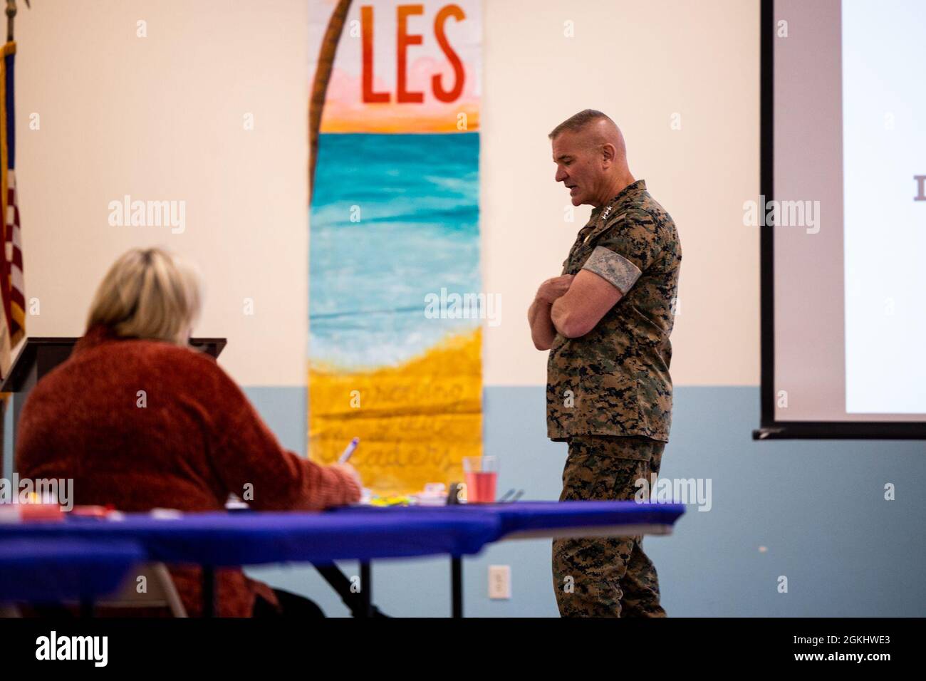 I Marine Expeditionary Force Commanding General Lt. Gen. Karsten S ...