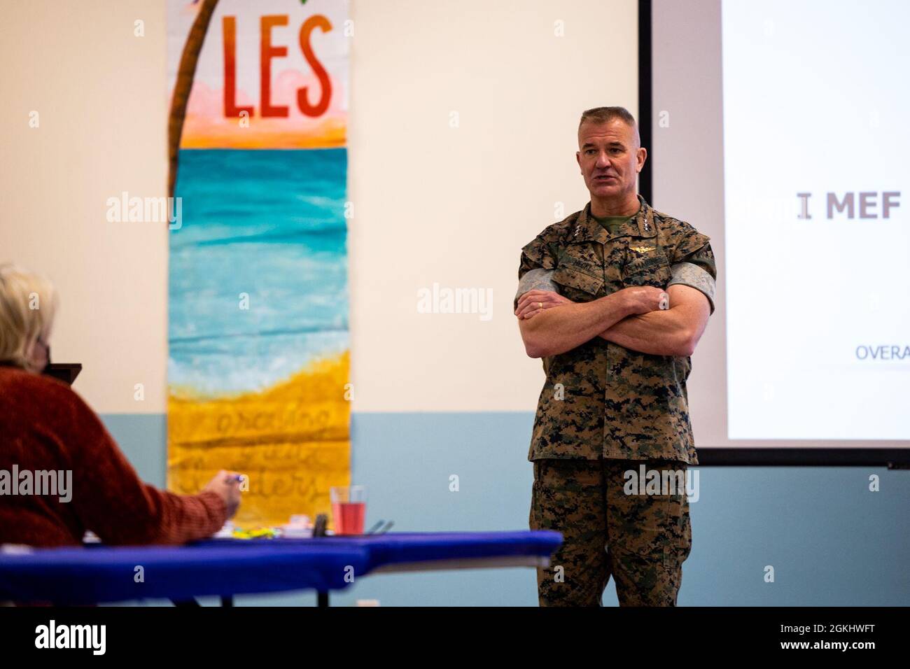 I Marine Expeditionary Force Commanding General Lt. Gen. Karsten S ...