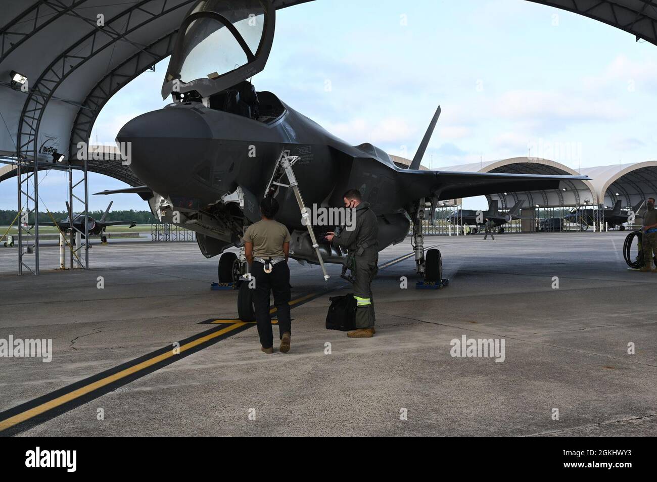 U.S. Air Force Maj. Erik Gonsalves, 58th Fighter Squadron pilot, and ...