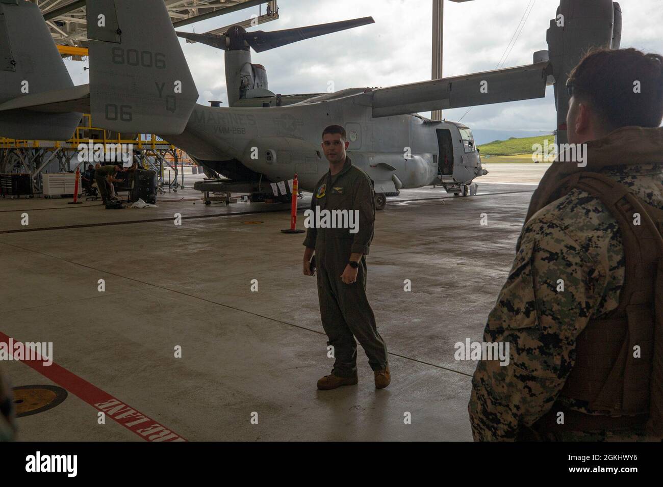 U.S. Marine Corps Capt. Sean Becker, a pilot with Marine Medium ...