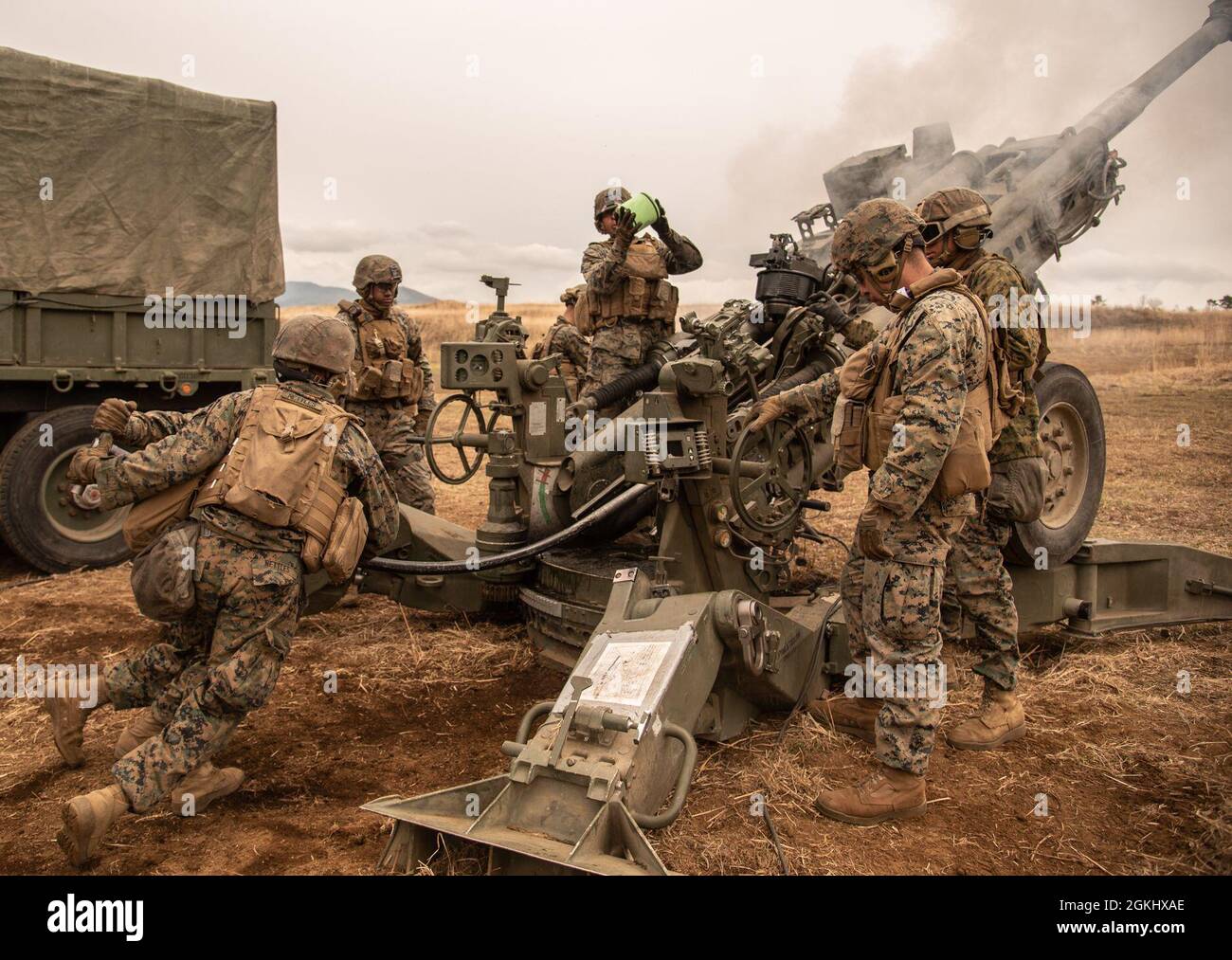 U.S. Marines with 3d Battalion, 12th Marine Regiment, 3d Marine ...