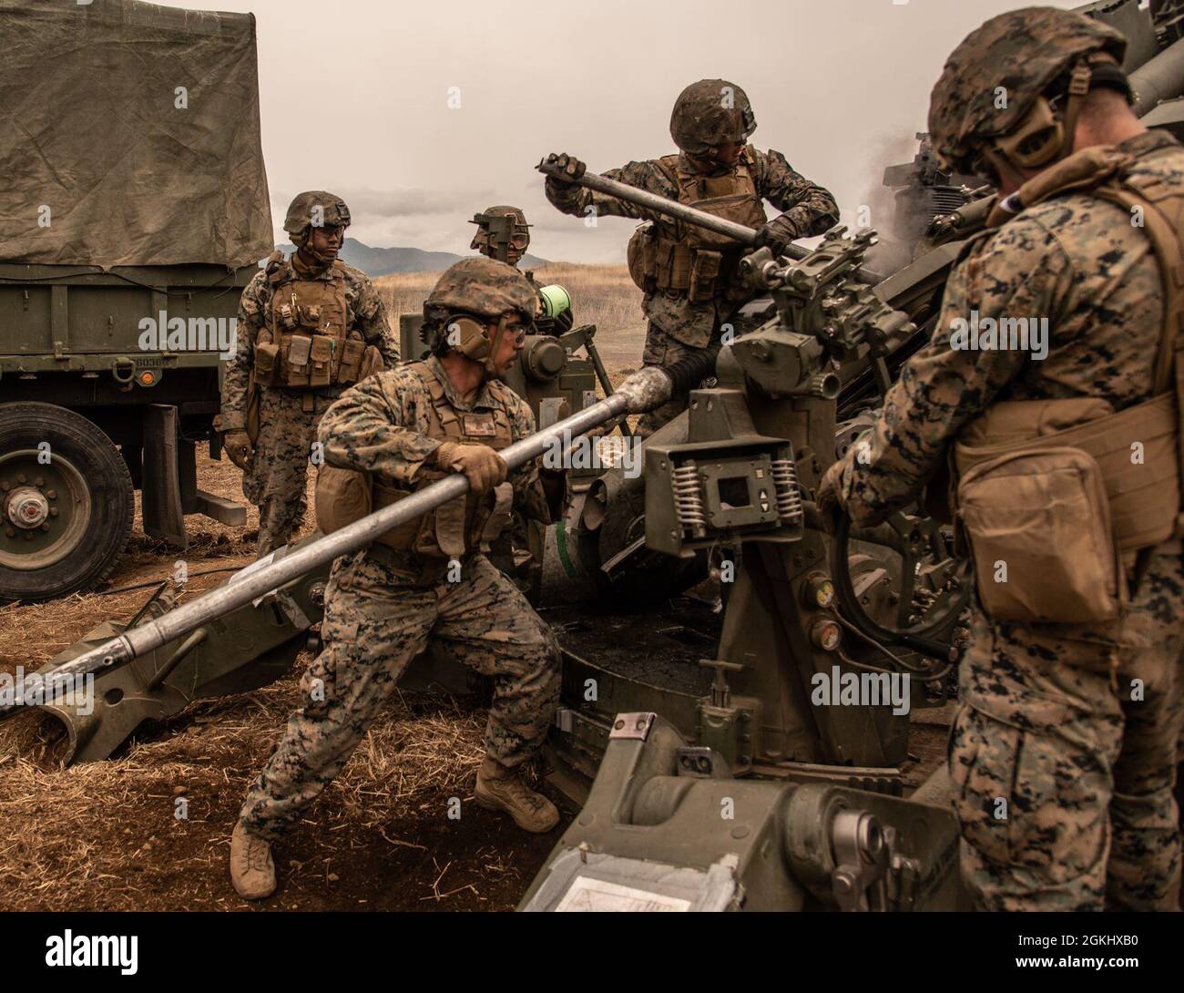 U.S. Marines with 3d Battalion, 12th Marine Regiment, 3d Marine ...