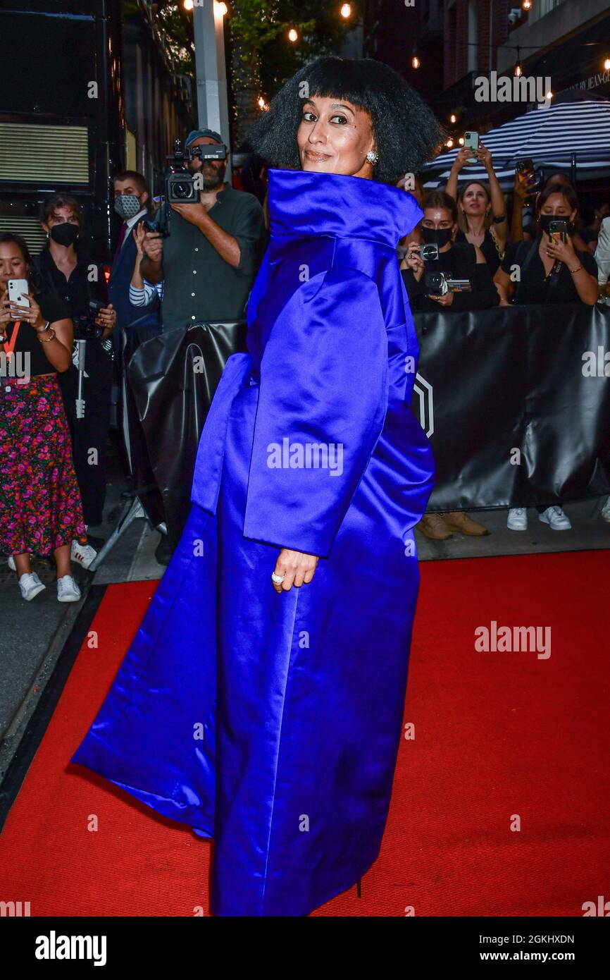 Tracee Ellis Ross during Met Gala departures from THE MARK Hotel in New ...