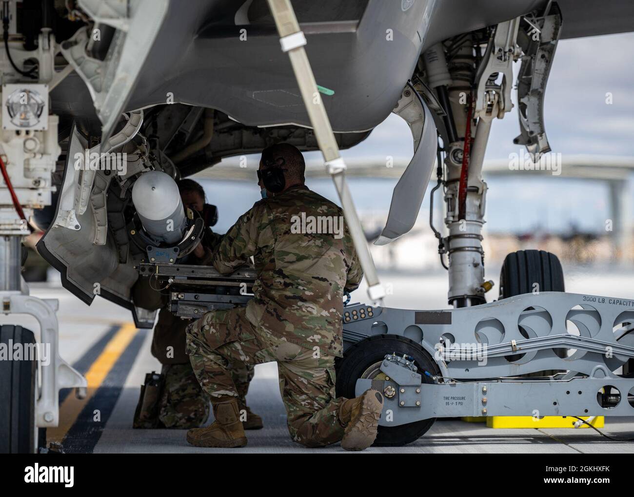 U.S. Air Force Senior Airman Lincoln Wood, 34th Fighter Generation ...