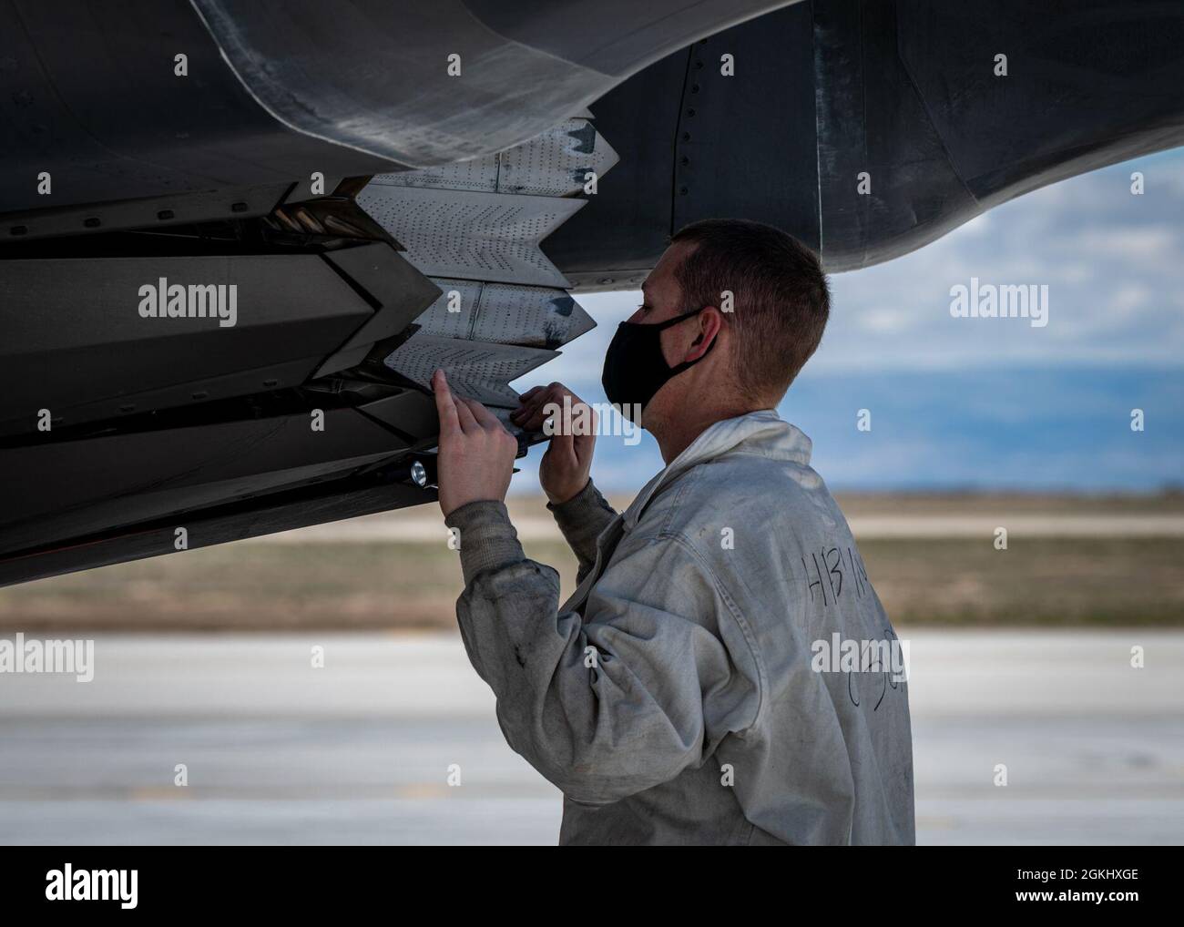 U.S. Air Force Tech Sgt. Justin Platt, dedicated crew chief, 34th ...