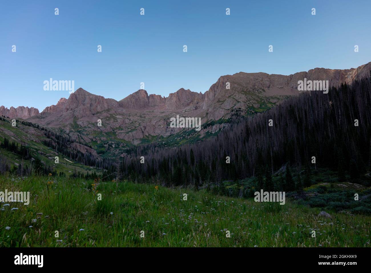 Photograph of Chicago Basin, Weminuche Wilderness, San Juan National ...